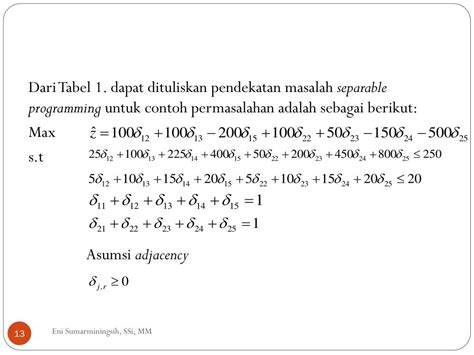 Ppt Separable Programming Powerpoint Presentation Free Download Id2641557