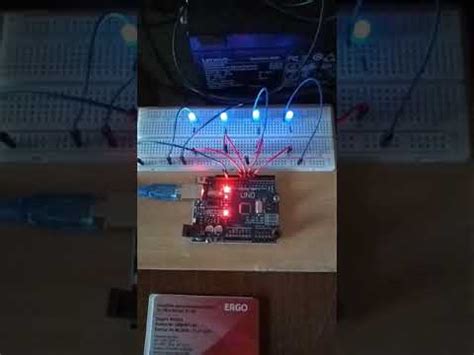Arduino Four Bit Binary LED Counter Source Code In Description YouTube