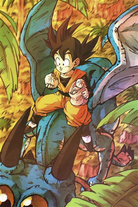 Son Goten Dragon Ball And 1 More Drawn By Hashagu Danbooru