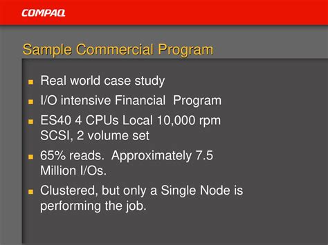 Compaq Enterprise Technical Symposium 2000 Focusing On Caching And Xfc Ppt Download