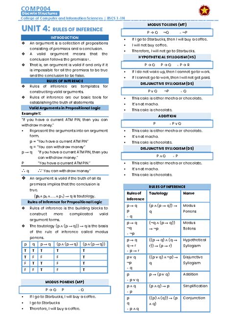 Discrete Structure College Of Computer And Information Sciences