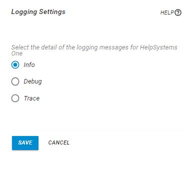 Logging Settings