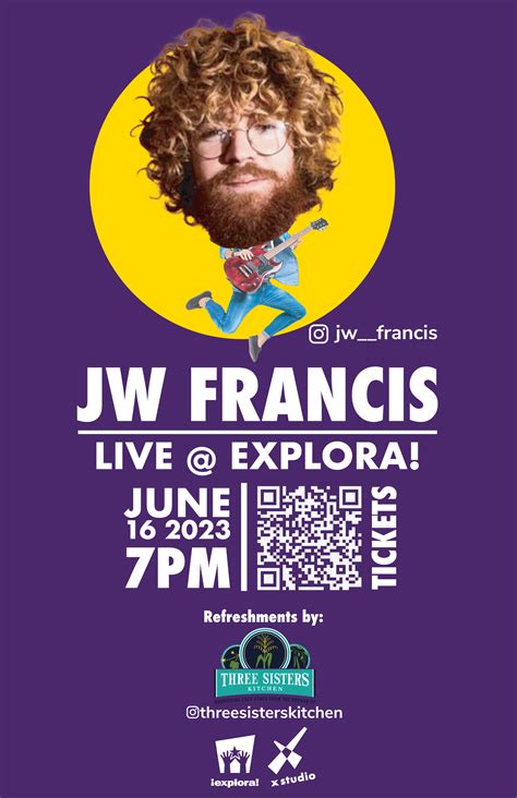 Jw Francis Concert Explora