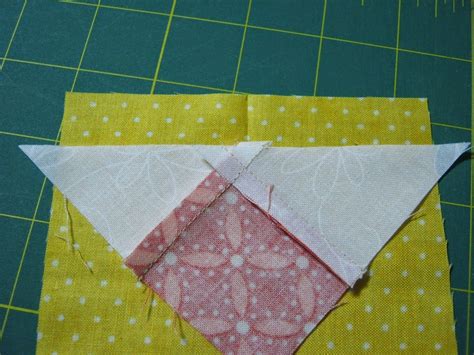Laugh Yourself Into Stitches Corner Triangle Unit Tutorial