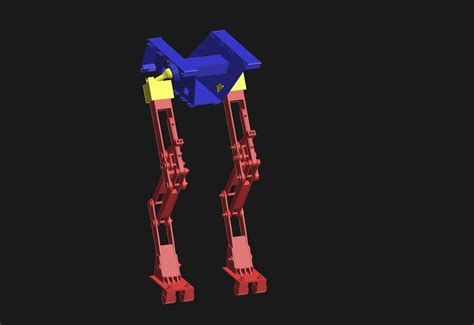 Xti Passive Dynamic Robot Walker 3d Model 3d Printable Cgtrader