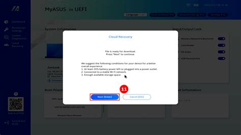 Cloud Recovery In Uefi Bios Introduction Asus Zentalk 408705