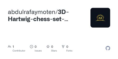 Github Abdulrafaymoten3d Hartwig Chess Set Master