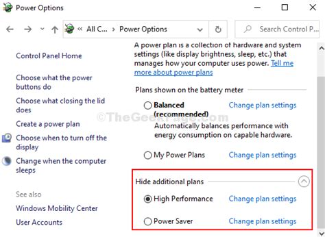 How To Bring Back Missing Power Plans In Windows 10 11