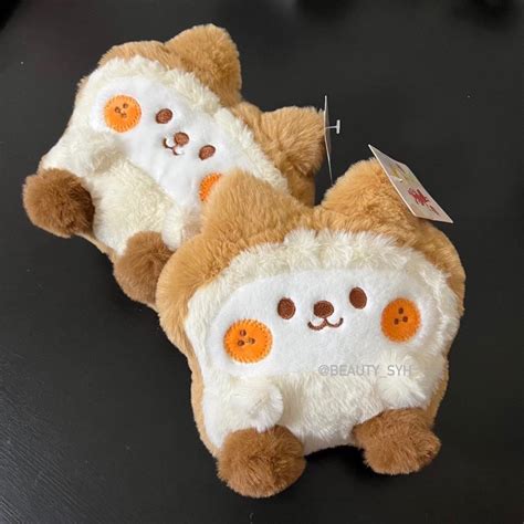【貓咪吐司娃娃】貓貓鯊魚熊貓lulu豬兔子兔兔荷包蛋漢堡蠟筆小新玩偶布偶填充絨毛玩具抱偶抱枕擺飾可愛動物 蝦皮購物