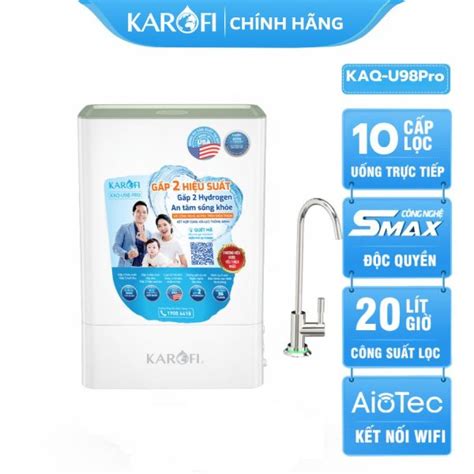 Máy Lọc Nước Karofi Kaq U98 Chinh Hãng Tại Hcm