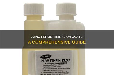 Using Permethrin 10 On Goats A Comprehensive Guide Petshun