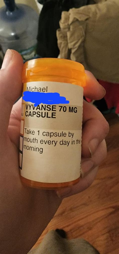 Vyvanse 70s And Got 50s As Well 👁🔌 R Vyvanse Adhd Pills