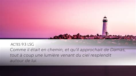 Actes 9 3 LSG Desktop Wallpaper Comme il était en chemin et quil