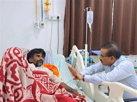 Manoj Jarange Patil Health Update Maratha Protest Chhatrapati