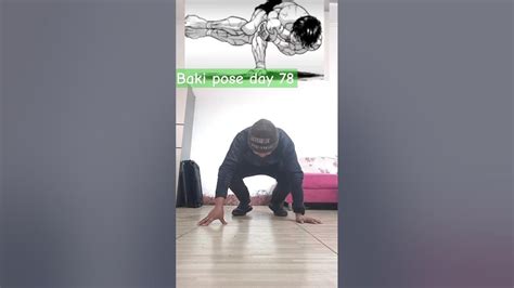 Day 78 Baki Pose Calisthenics Fitness Bakipose Workout Youtube