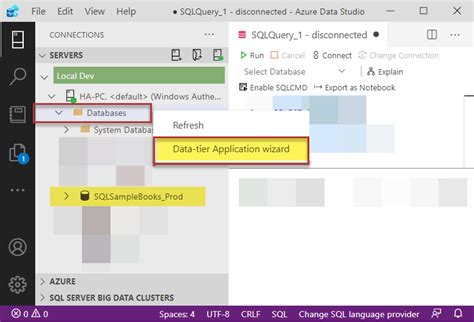 How To Use Sql Server Dacpac Extensions In Azure Data Studio