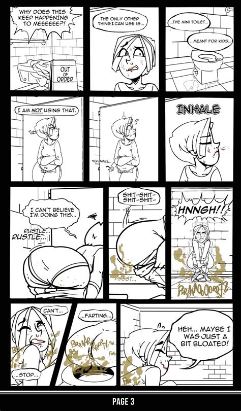 Rule 34 Anus Bathroom Big Ass Black And White Bowels Comic Dialogue
