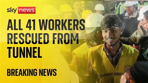 Breaking News All Workers Rescued After Group Trapped For 17 Days In