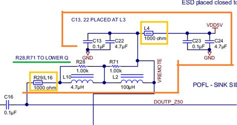 Power Over Coax Circuit Clarification Needed Electrical Engineering