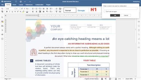 ONLYOFFICE Docs V With Dark Theme ONLYOFFICE Blog