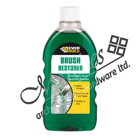 Everbuild Brush Restorer 500ml Safety Cleaning And Packing