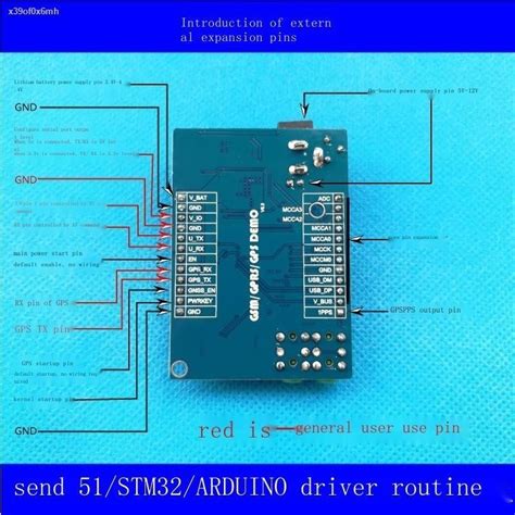 Codsim868 Module Gsmgprsgps Development Board For Arduino 51 Stm32