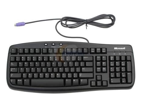 Microsoft Basic Q95 00087 Black Wired Keyboard