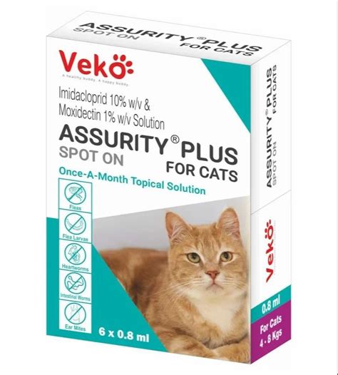10 W V Assurity Plus Moxidectin Solution At ₹ 200 Piece Veterinary