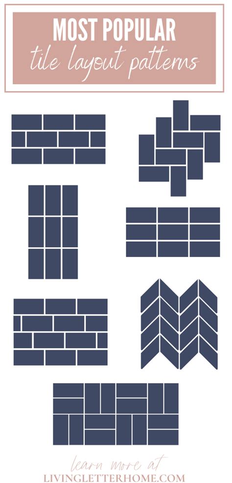 4x12 Tile Patterns