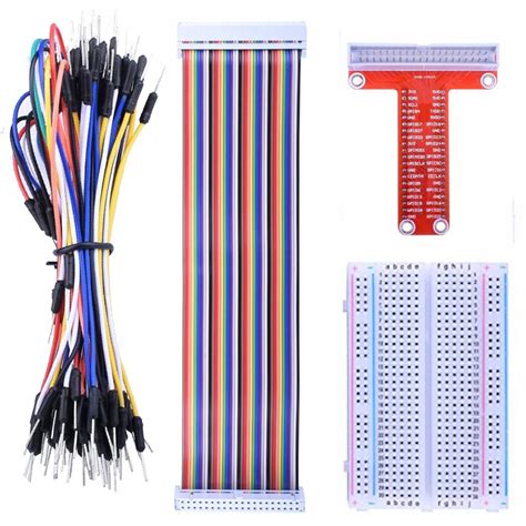 Raspberry Pi GPIO Breakout Expansion Kit T Type Expansion Board