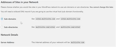 how to create a wordpress multisite network motopress