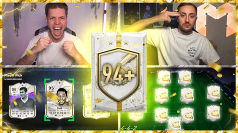 94 Icon Pack Squad Builder Battle 🔥💀 Vs Maxmalle Ea Fc 24 Youtube
