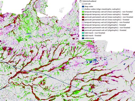 How To Compare A Tpi Raster Map Continuous Variable With A Land Use Raster Map Wetlands