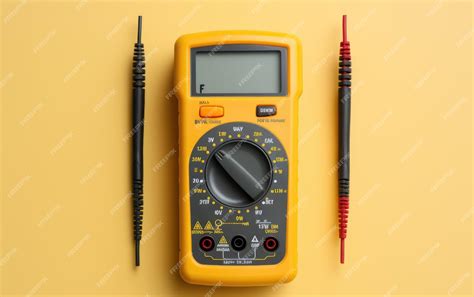 Premium Ai Image Multimeter View On White Background