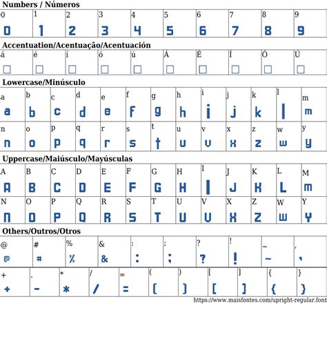 Upright Regular Free Font Download Maisfontes