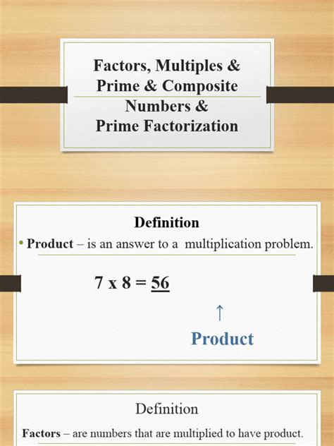 factors prime numbers and composite numbers pdf prime number