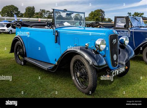 1935 Austin Seven Opal Tourer CTW 584 On Display At The Race Day