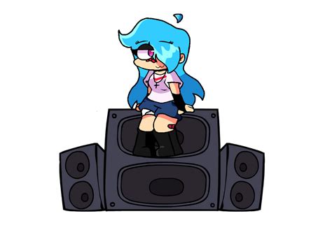Nusky Sitting On The Speakers By Deviantsager75 On Deviantart