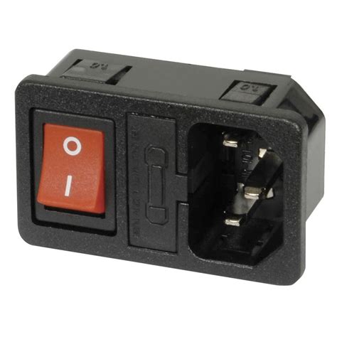 Iec Fuse Chassis Male Power Plug With Switch Jaycar Australia