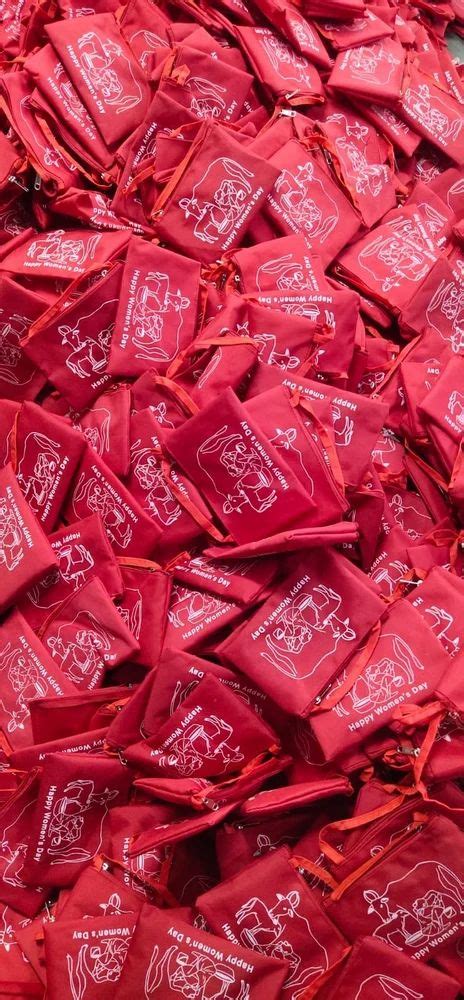 Polyester Printed Canvas Pouch Bag For Personal At 35 Piece In Mumbai