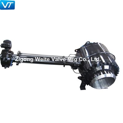 API 598 Fully Welded Ball Valve Structure Integral Welding ISO 9001