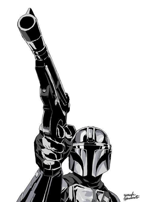 Din Djarin Star Wars And More Drawn By Hashimoto Yusuke Danbooru