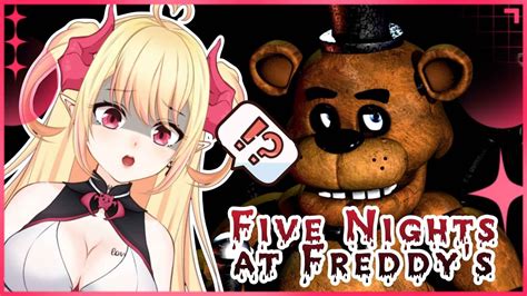 Vtuber First Time Playing Five Nights At Freddys 【nawasena Enid