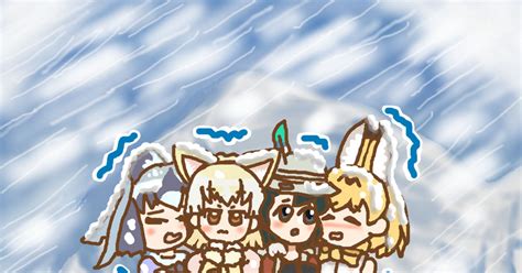 けものフレンズ さむいよんのメイキング Weepjpのうごイラ Pixiv