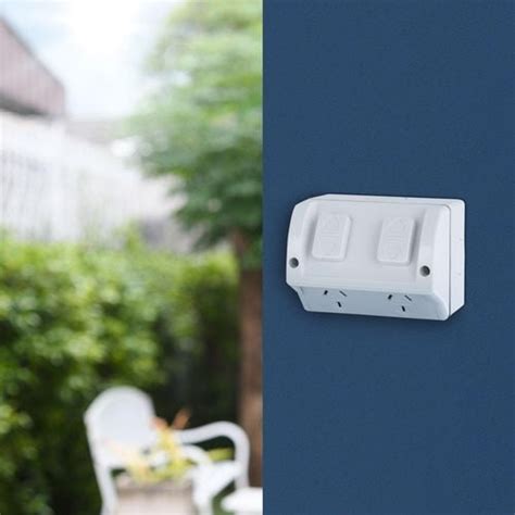 Deta Double Weatherproof Power Point 4 Pack Bunnings Australia