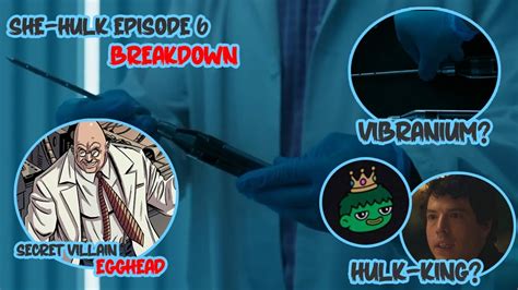 She Hulk Episode 6 Breakdown Youtube