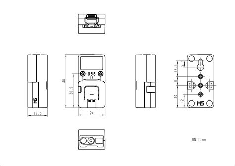 [eol] Atom 2d 1d Barcode Scanner Kit V1 1 M5stack Store