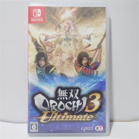 快速出貨 Ns 無雙orochi 蛇魔3 Ultimate 中文日版 蛇魔無雙3 Ultimate 蝦皮購物