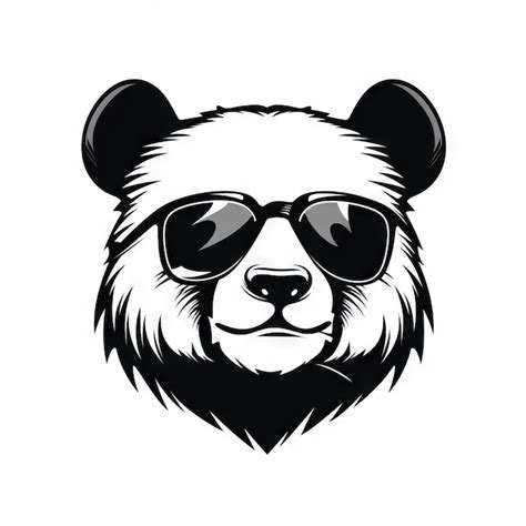 Premium Ai Image Vector Illustration Of A Cute Smiling Panda Wearing