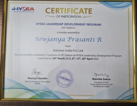 sowjanya ramakuri on linkedin avineon leadershipdevelopment